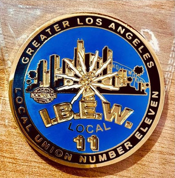 Challenge Coin – Electricians Welfare Committee, Unit 4