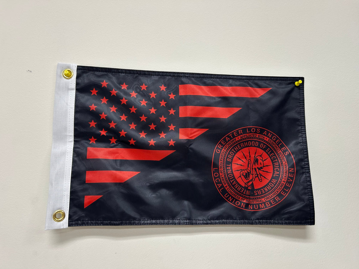 IBEW 11 Flag – Electricians Welfare Committee, Unit 4