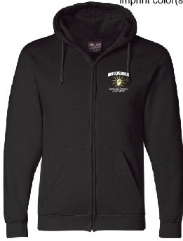 We're #1 Twice Zip Up Sweatshirt – Electricians Welfare Committee, Unit 4