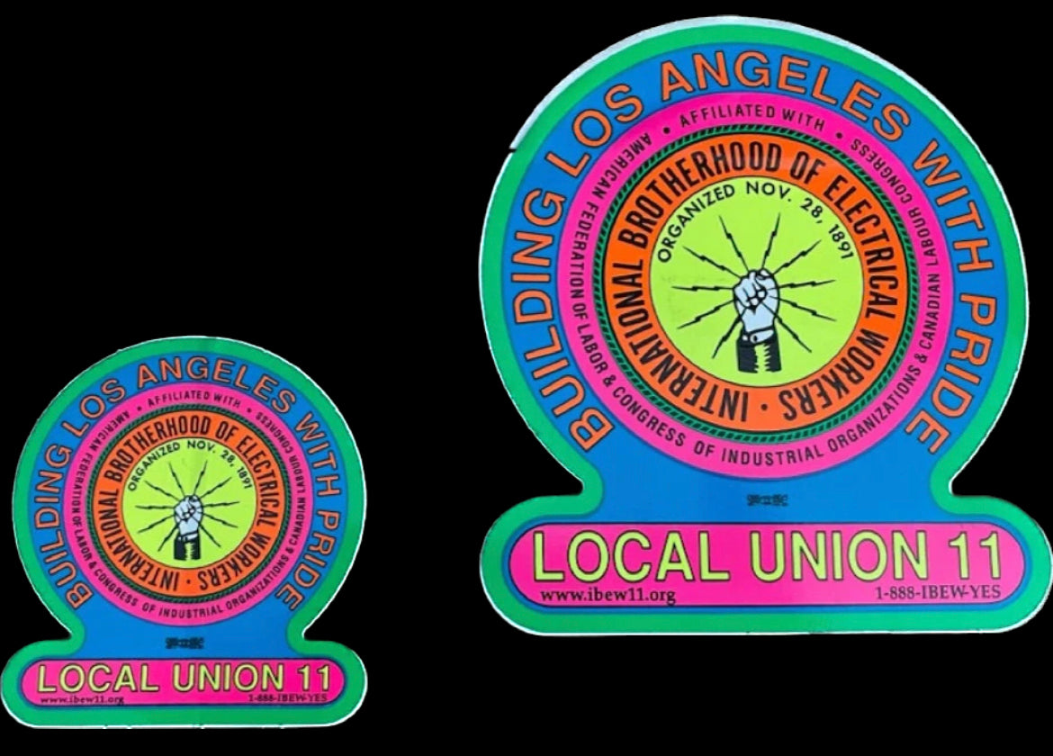 Local 11 Pride Sticker – Electricians Welfare Committee, Unit 4