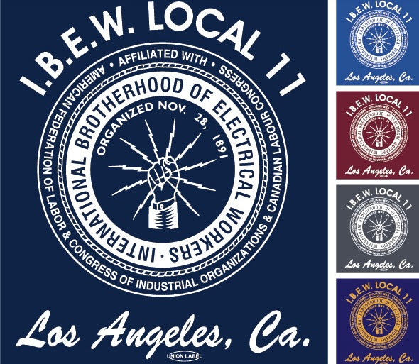Classic IBEW Logo T-Shirt – Electricians Welfare Committee, Unit 4
